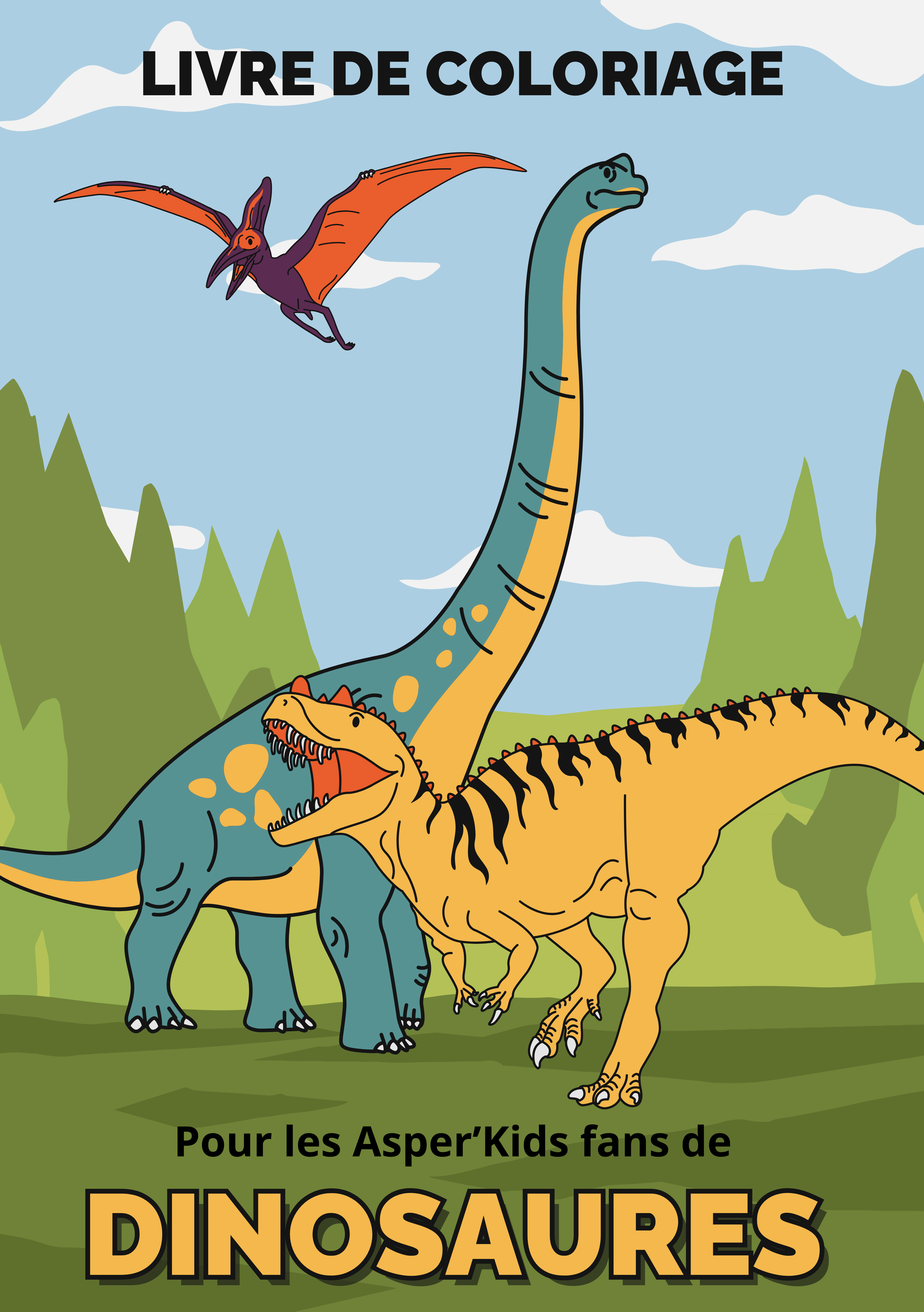 Colorie ton livre sur les Dinosaures ! – Journal d'une Asper'Girl