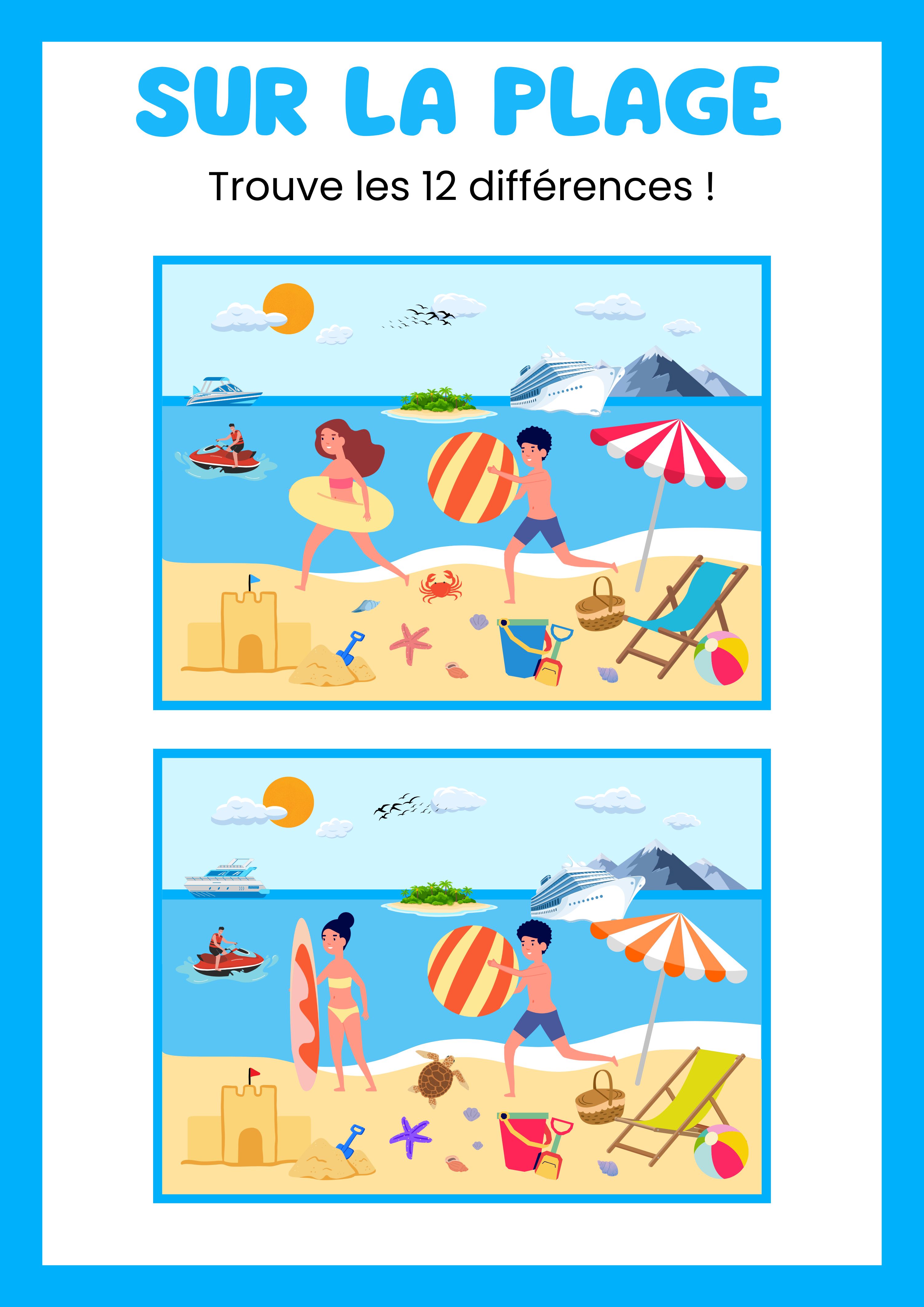 Trouve les 12 différences ! – Journal d'une Asper'Girl
